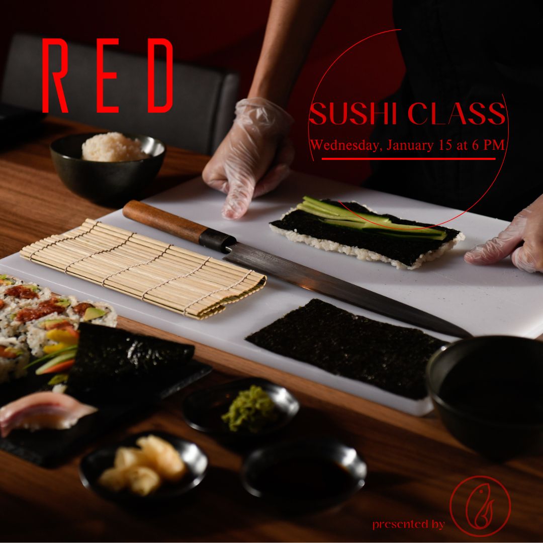 Sushi 101: A Journey Into the Art of Sushi Making - RED
